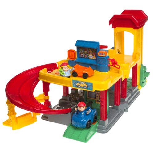 Fisher-Price Little People Ramps Around Garage