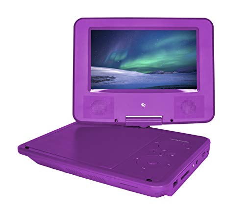 Ematic 7" Portable DVD Player with Matching Headphones and Bag - EPD707pr