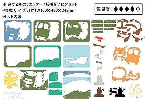 ensky Studio Ghibli Movie My Neighbor Totoro Paper Theater (Going to Pick Mei) PT-101