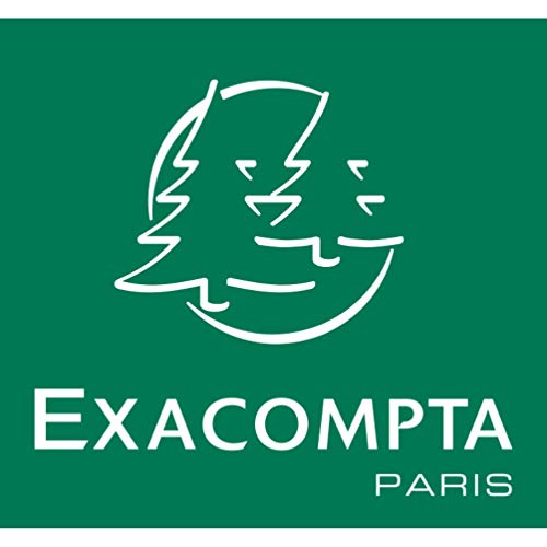 Exacompta - Ref 55122E - Harmonika Multipart File - 24.5 x 32cm in Size, Suitable for A4 Documents, 12 Multi-Coloured Tabbed Sections, Premium Pressboard Cover - Blue Cover