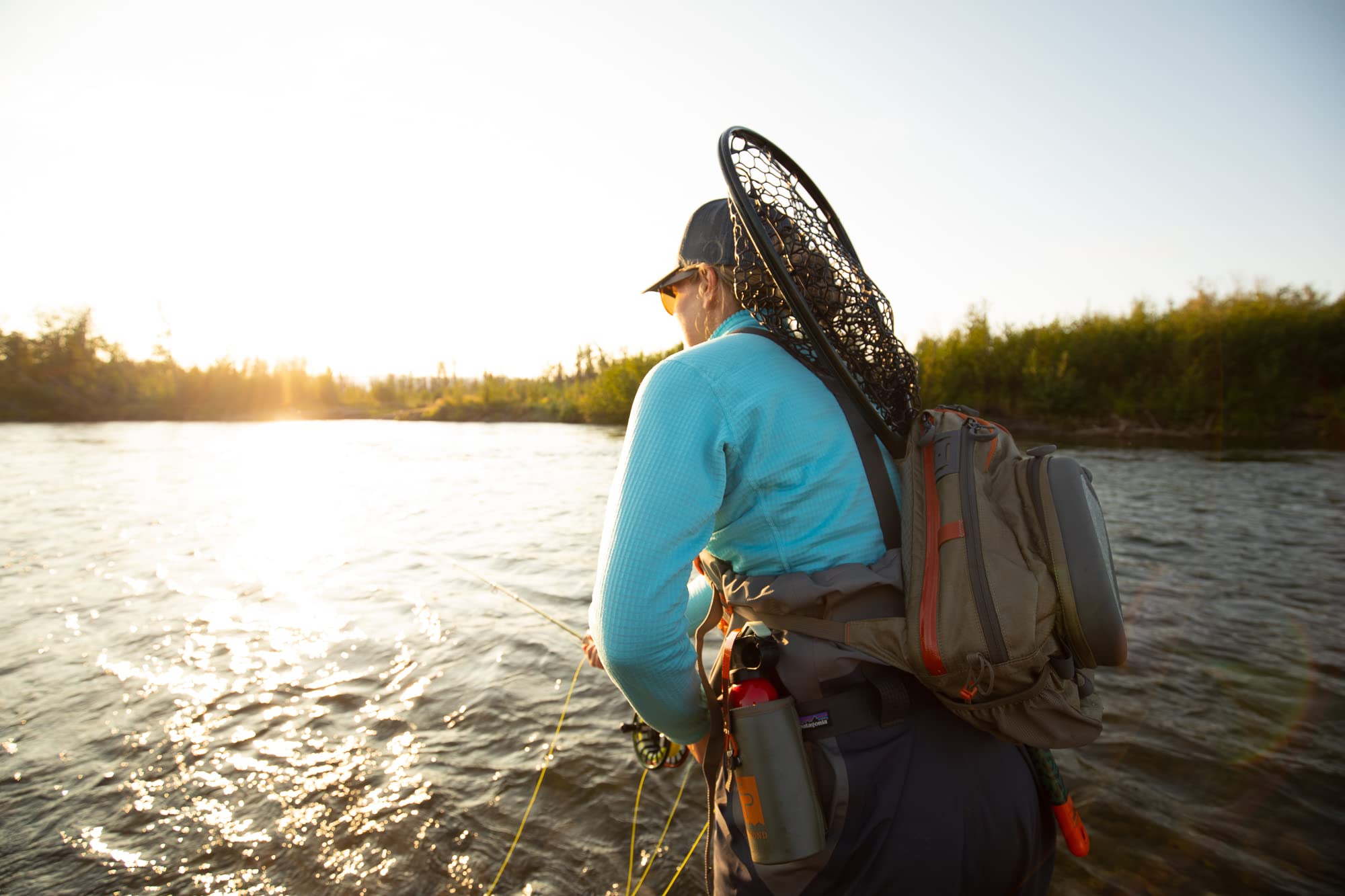 fishpond Summit Sling - 2.0 - Granite | Fly Fishing Sling Pack | Fishing Pack