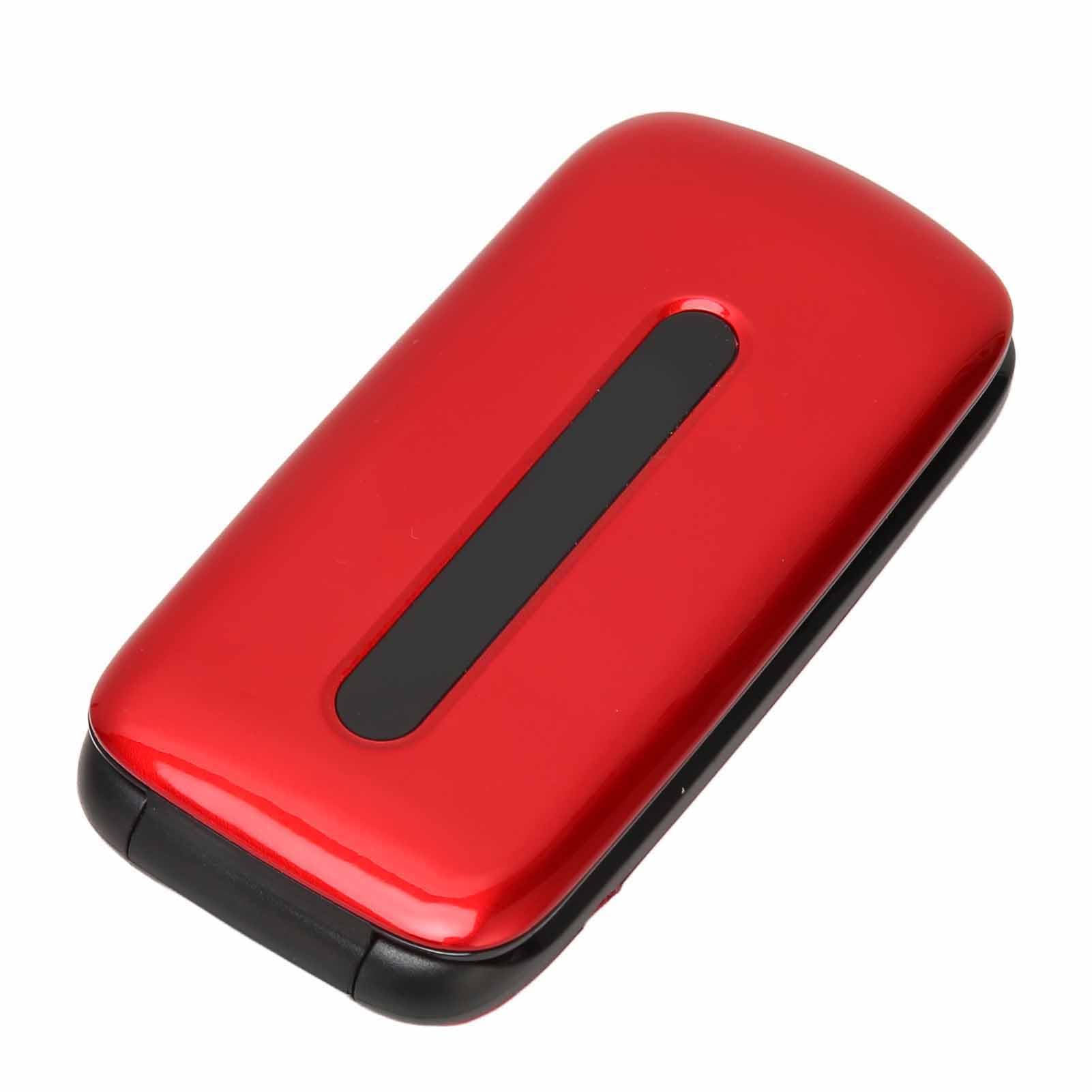 Flip Phone for Seniors 2G, GSM Cell Phone Unlocked, 1.77inch Color Display Screen, Dual SIM Card, 2.8 Inch Screen Big Mobile Phone Support Flashlight Camera MP3,1200mAh High