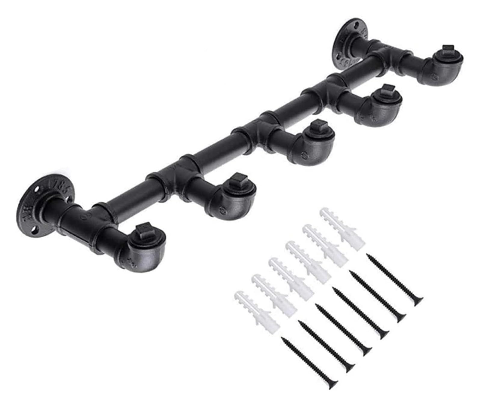Towel Racks Towel Rail Towel Holder Hanger Industrial Pipe Towel Rail Holder,for Kitchen Bath Hanging Mounting Hardware Rustic Towel Bar Rail Towel Holder Bathroom Hardware