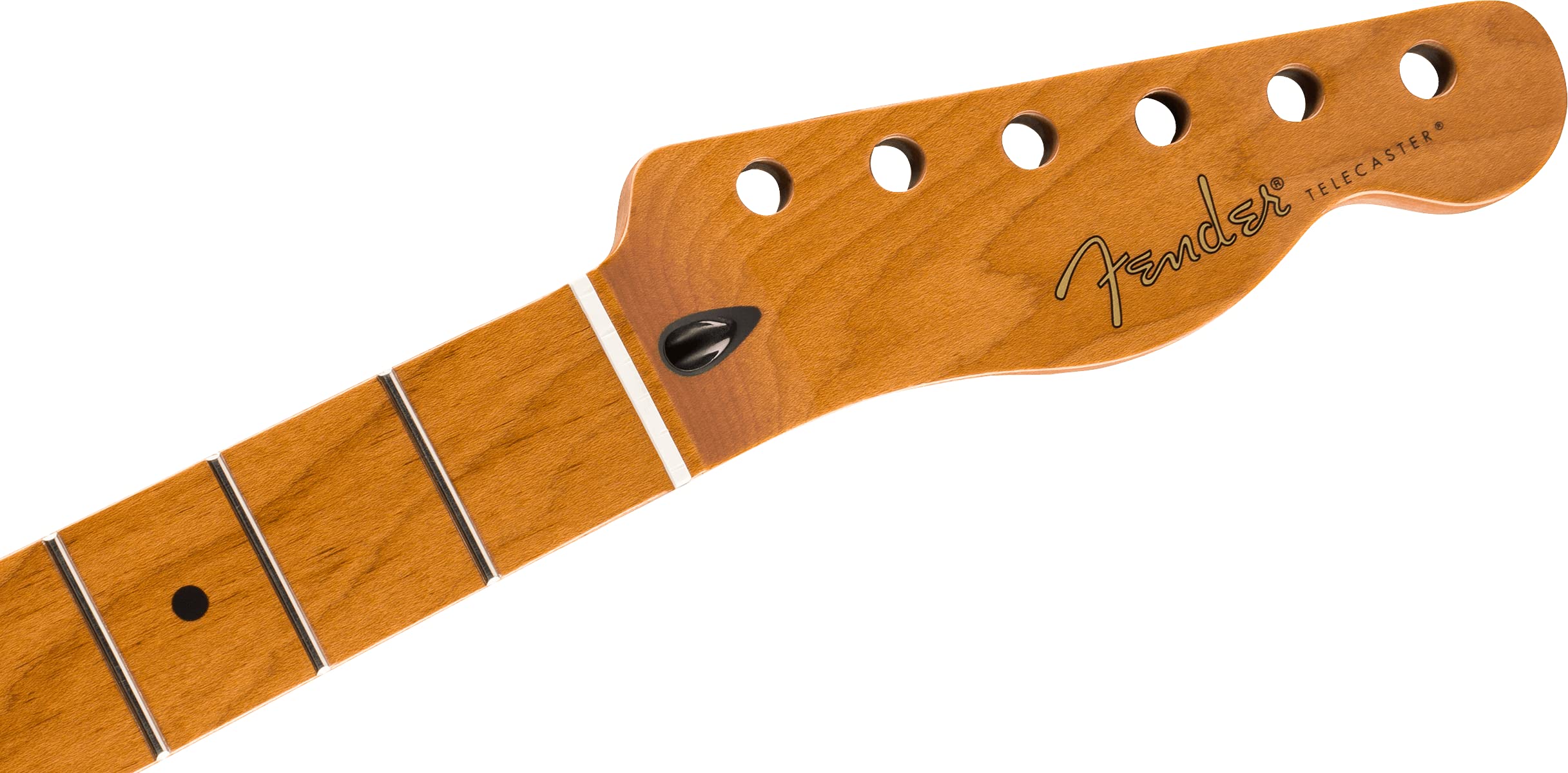 Fender Telecaster Neck, Roasted Maple, Flat Oval, 22 Jumbo Frets