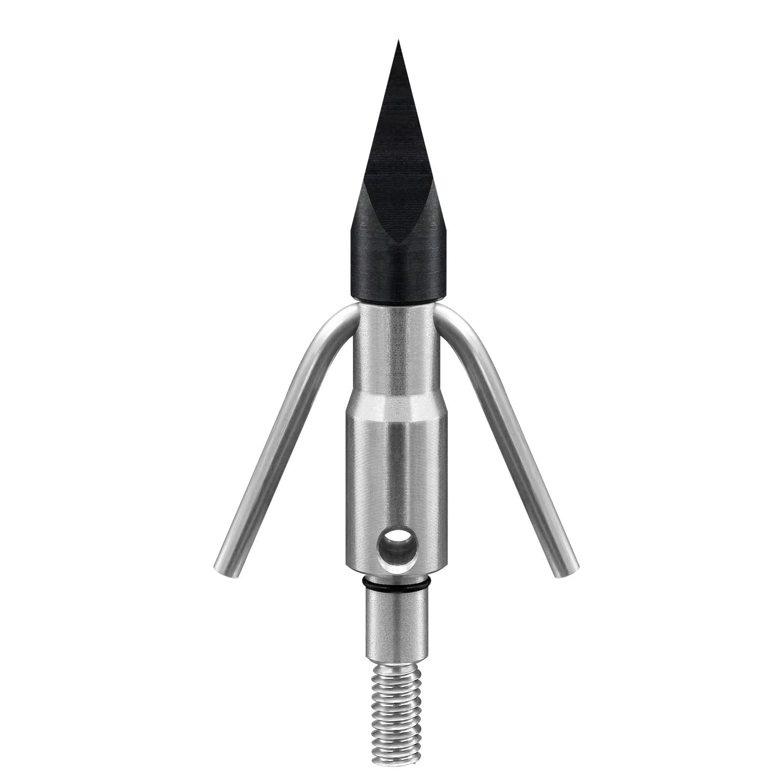 Fishing Arrow Heads Points Bowfishing Broadheads Bow Fish Tips 225 Grain Removeable Head Archery Hunting Screw Tips for Compound Bow,Crossbow and Recurve Bow (12pcs)