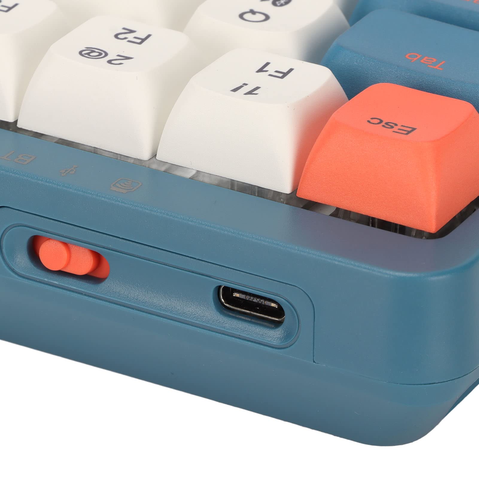 Mechanical Gaming Keyboard Comfortable Tactile PBT XDA Keys Gaming Keyboard 5.0 Wired Cool LK67 for Daily Home Use (Yellow Switch)