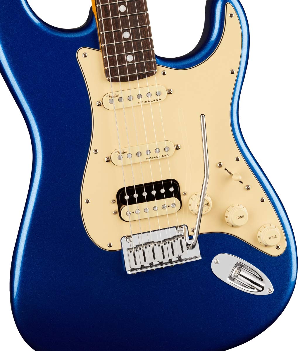 Fender American Ultra Stratocaster HSS - Cobra Blue with Rosewood Fingerboard