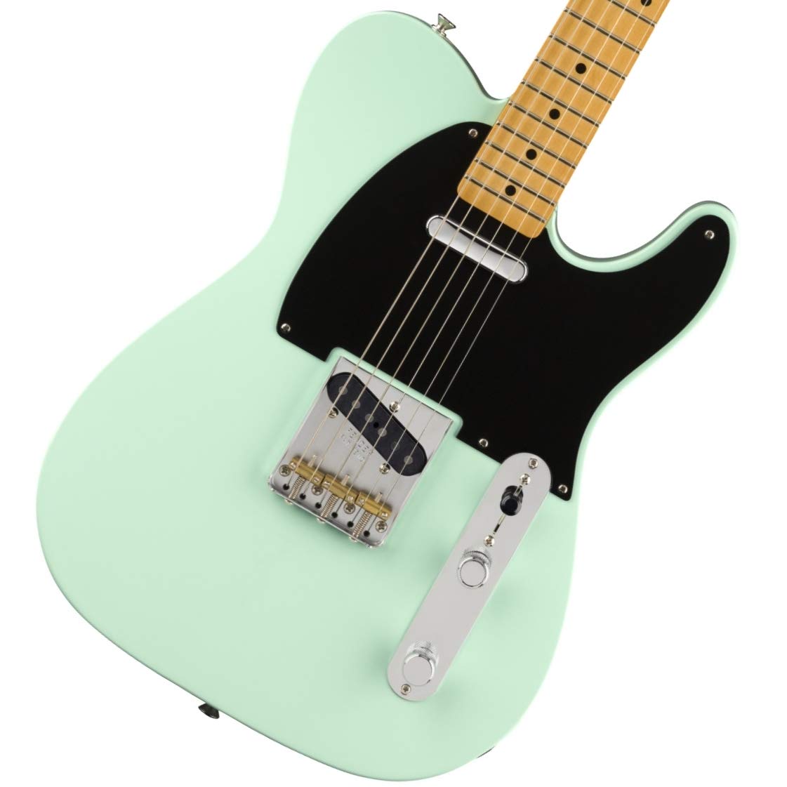 Fender Vintera 50s Modified Telecaster Electric Guitar, with 2-Year Warranty, Surf Green, Maple Fingerboard