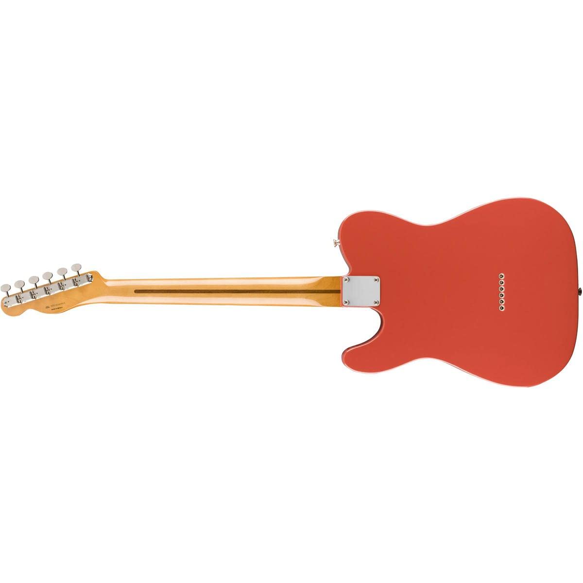 Fender Vintera 50s Telecaster Electric Guitar, with 2-Year Warranty, Fiesta Red, Maple Fingerboard
