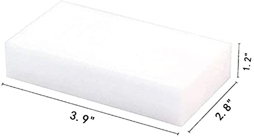 FIV Magic Cleaning Eraser Sponge Melamine Foam, Just Add Water Multi Purpose Bathroom Kitchen Floor Baseboard and Wall Cleaner