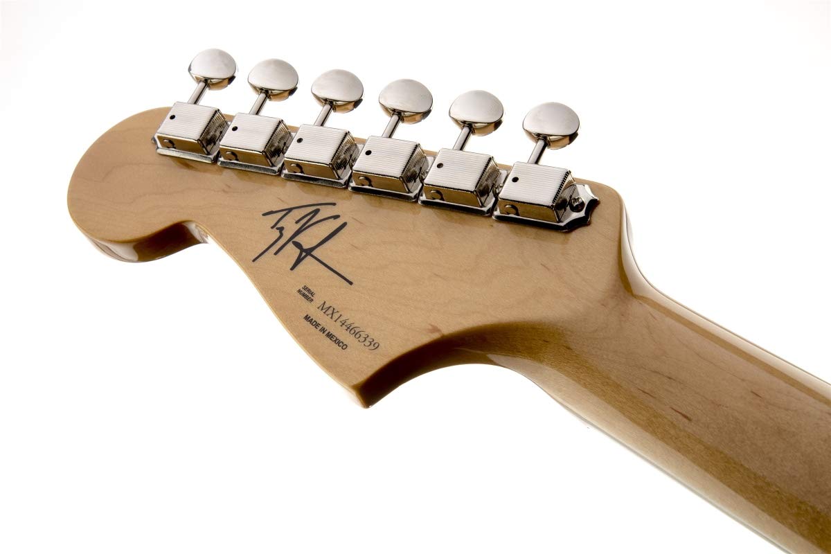 Fender Troy Van Leeuwen Jazzmaster Electric Guitar, with 2-Year Warranty, Oxblood, Bound Rosewood Fingerboard