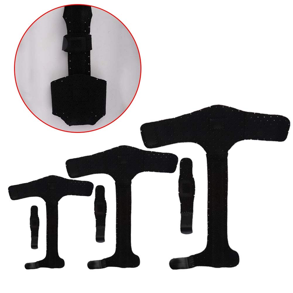 Finger Splint, Adjustable Finger Protector Finger Splint Finger Finger Splints Support Injury Tools Metal For Finger Splints Pain Relief Support(M)