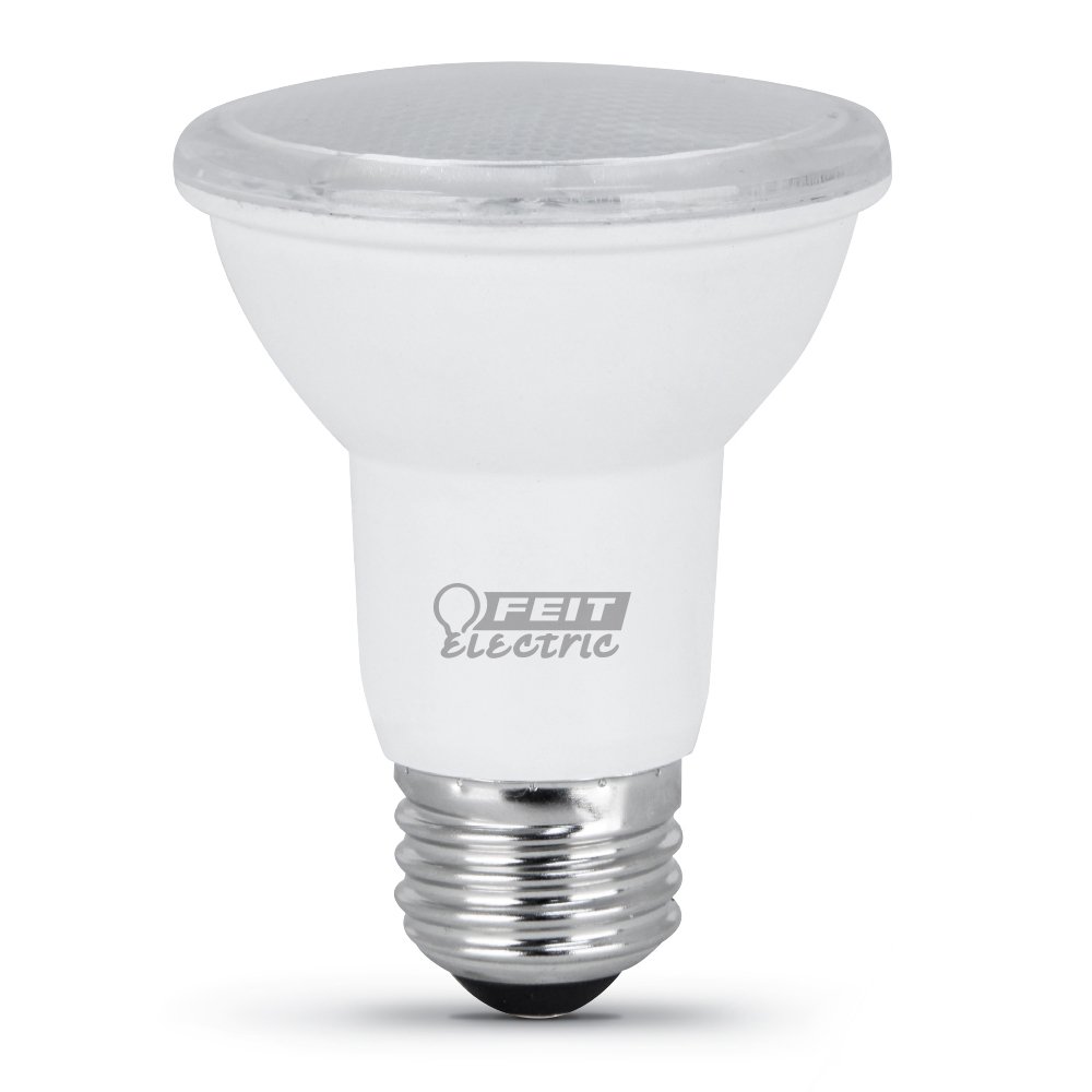 Feit Electric PAR20 LED Light Bulb, 50W Equivalent, Non-Dimmable, 5000K Daylight White, E26 Base, 500 Lumen, Indoor/Outdoor Recessed Light Bulb, 10-Year Lifetime, PAR2050/850/10KLED/3, 3-Pack