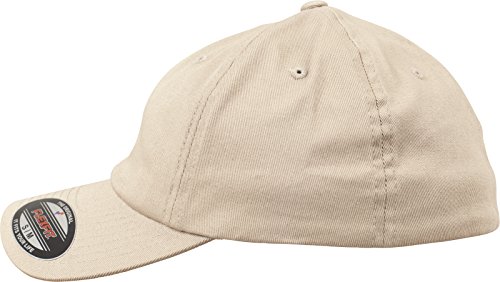 Flexfit Cotton Twill Dad Cap, Khaki, Large-X-Large