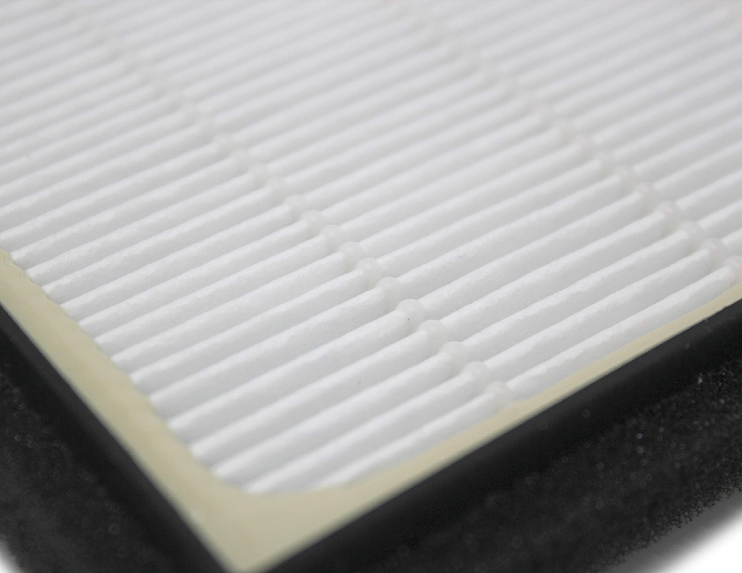 Fette Filter - Air Purifier Filter Compatible with GermGuardian FLT4010 Models AC4010 & AC4020 Series and Black + Decker Model BXAP040 Air Purifiers (Filter A) - Pack of 4