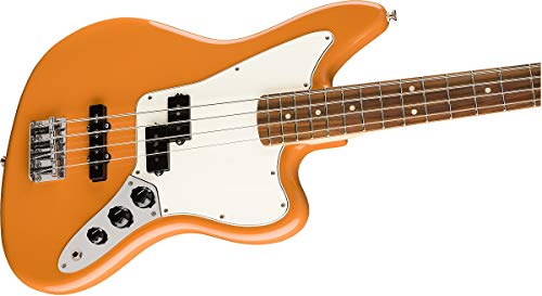 Fender Player Jaguar Bass, Capri Orange, Pau Ferro Fingerboard