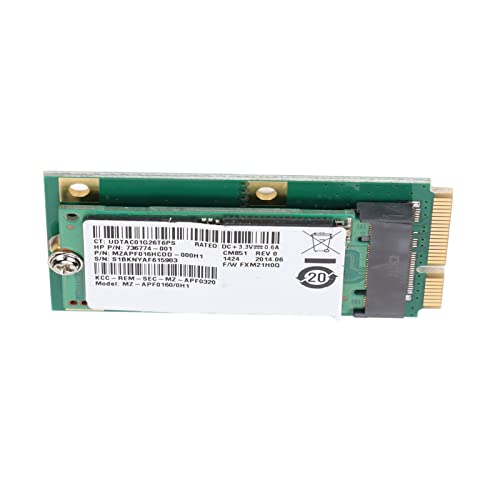 M.2 SSD, 16GB High Capacity MSATA Adapter Card Simple Installation Stable Easy to Use Security for Computer