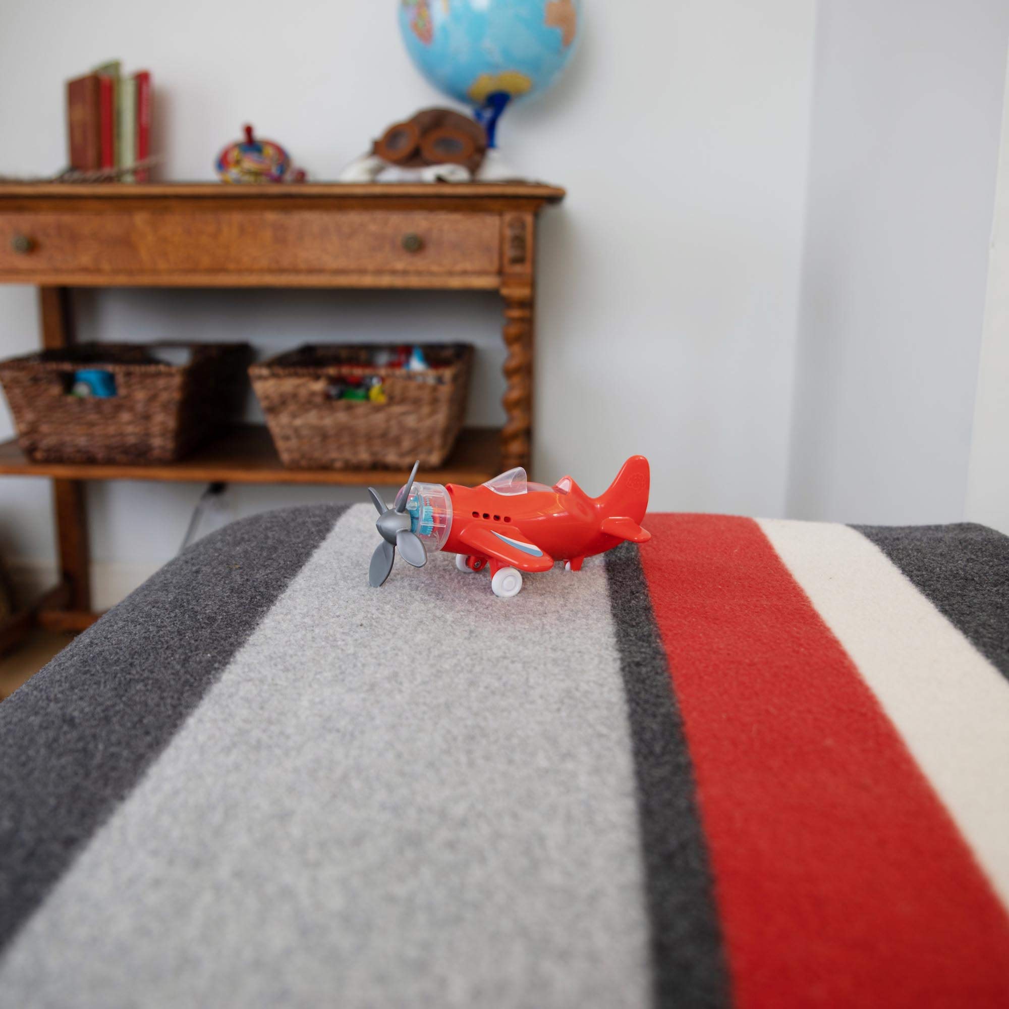 Fat Brain Toys 50133 Toy Aeroplane, Red