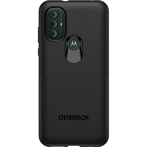 OtterBox moto g power (2022) Commuter Series Lite Case - BLACK, slim & tough, pocket-friendly, with open access to ports and speakers (no port covers),