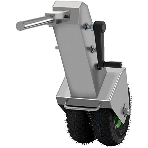 VEVOR Manual Trailer Dolly, 10000 LBS Towing Capacity Trailer Mover Valet with 2-5/16 in Ball & 10.63" Wheels, Adjustable Height Heavy-Duty Jack Tug for Car, RV, Boat, and Travel Trailers