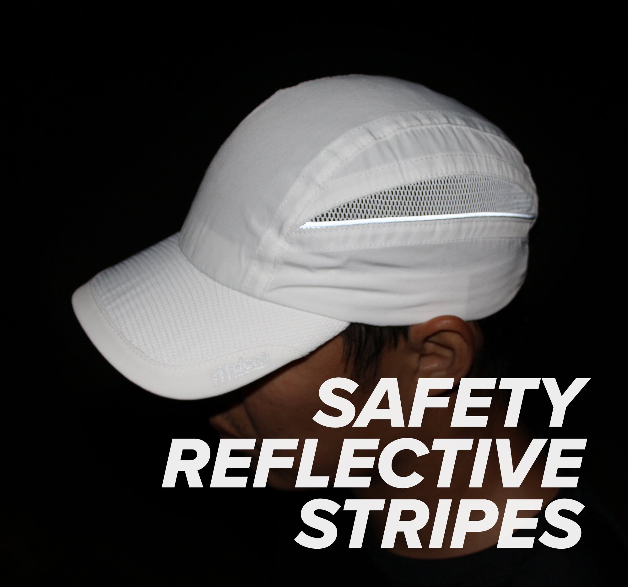 Fitdom Lightweight All Sports Cap Perfect Hat for Running, Hiking, Tennis, Golf & More White