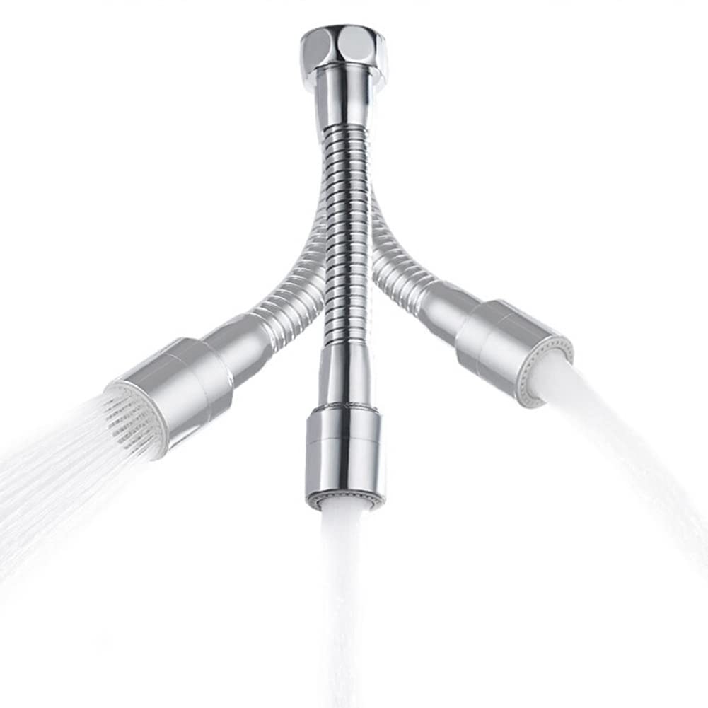 Flexible Faucet Sprayer | Flexible Tap Extension Aerator 360 Degree Rotatable - Water Saving Faucet Extension Sprayer for Kitchen Sink Speesy