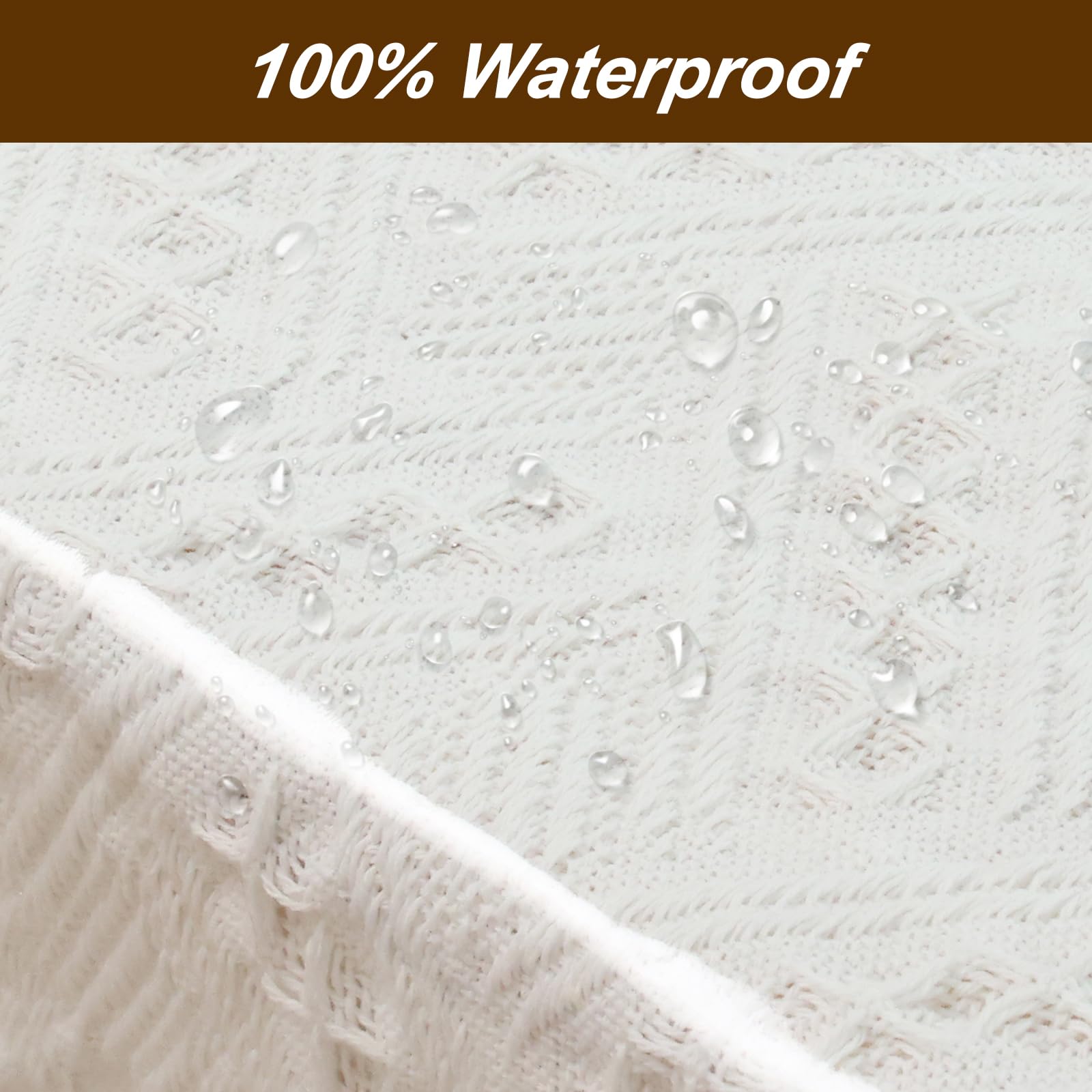 Fixwal Clear Plastic Tablecloth Protector 60 x 84 Inch 100% Waterproof Vinyl PVC Table Cloth, Oil Spill Proof, Wipe Clean Rectangle Table Cover for Dining Table, Parties & Camping