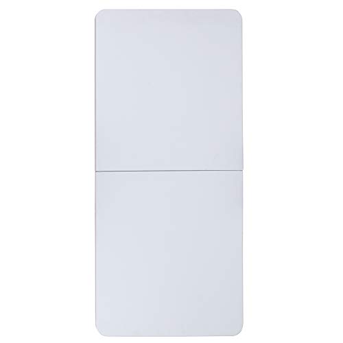 Flash Furniture Kathryn 5' Rectangular Plastic Folding Event Table with Carrying Handle, Bi-Fold Portable Banquet Table for Indoor/Outdoor Events, White