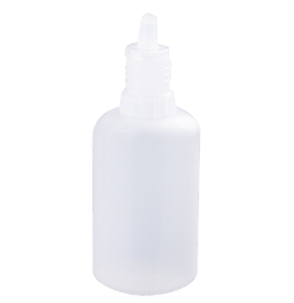 US 50pcs 30ml Empty Plastic Squeezable Dropper Bottles Eye Liquid Dropper Sample