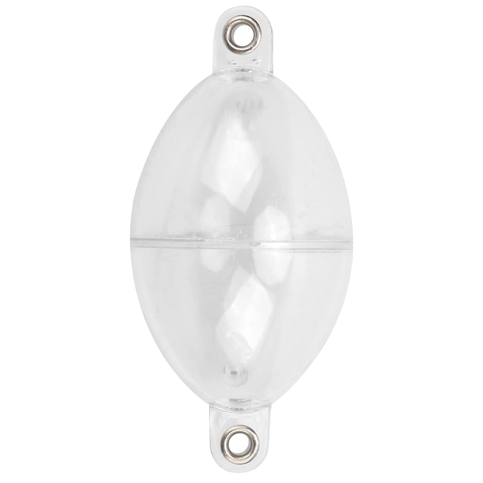 Fishing Controller, Fishing Float Ball High Recognition High Sensitivity Bubble Floats Fish Tackle for Fishing(Transparent White)