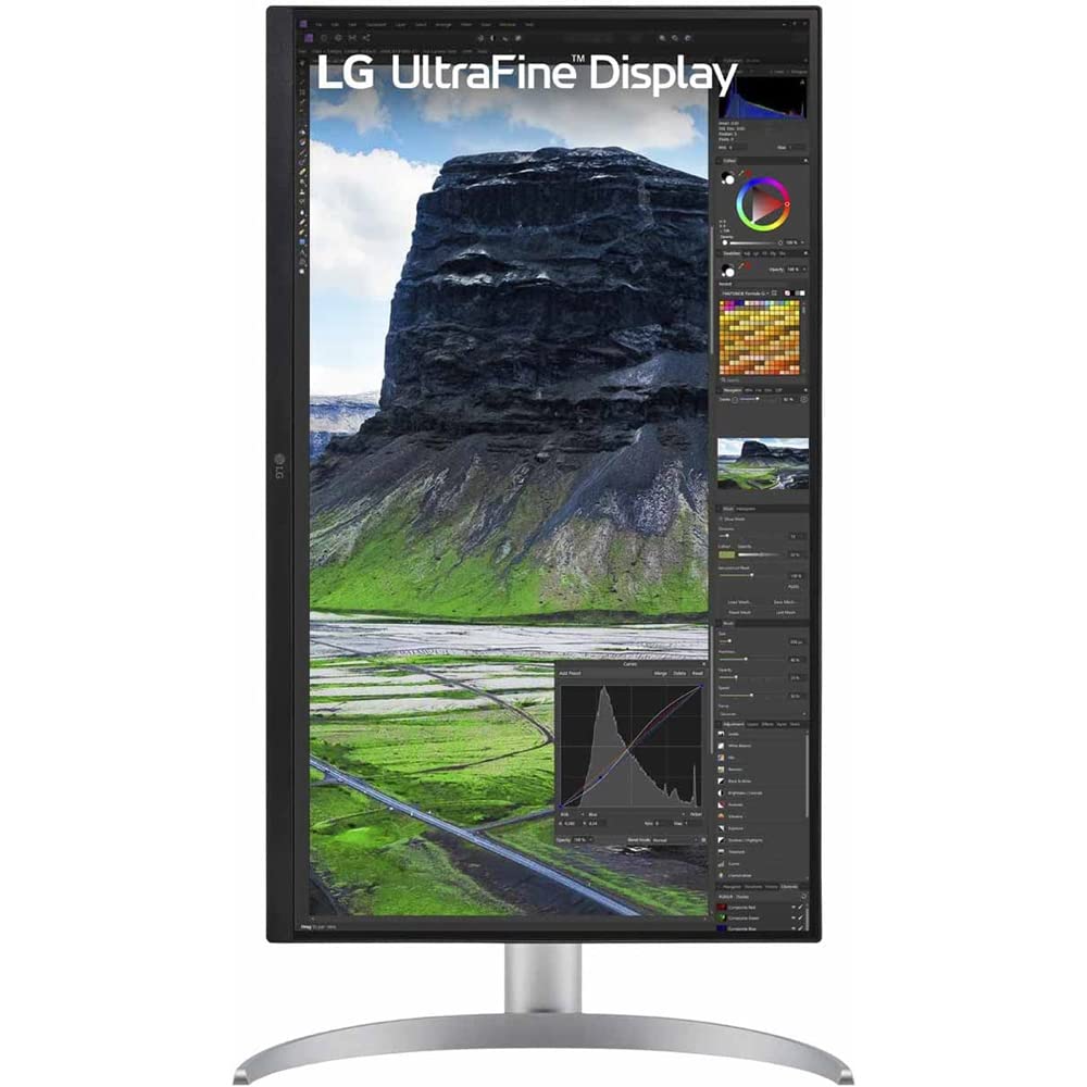 LG 27UQ850-W 27 inch Ultrafine UHD 4K Nano IPS Monitor with VESA DisplayHDR 400 2 Pack Bundle with 1 YR CPS Enhanced Protection Pack