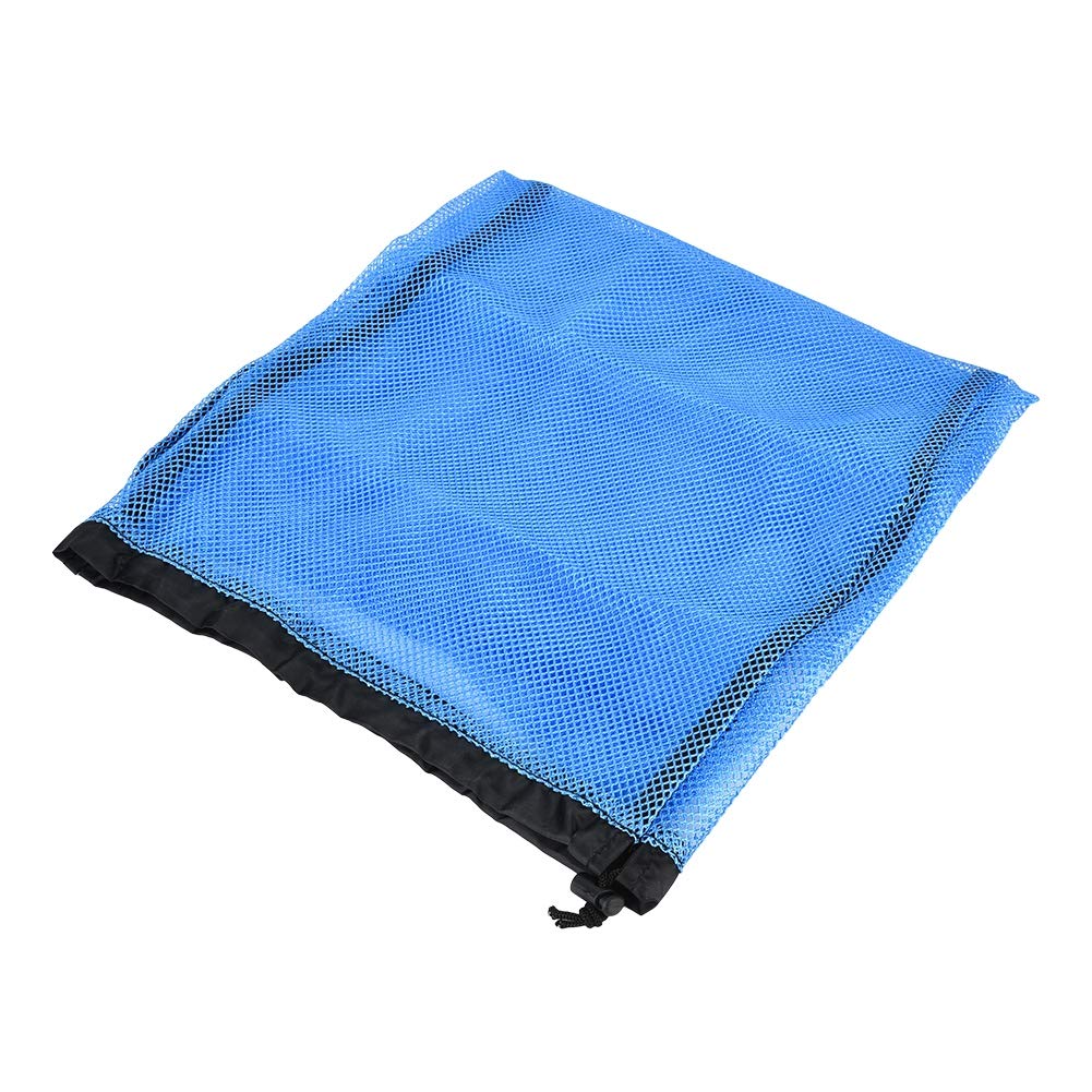 Flippers Packing Net Bag, Swim Drawstring Bag, Lightweight And Portable For Divers Snorkelling Net Bag(Black)