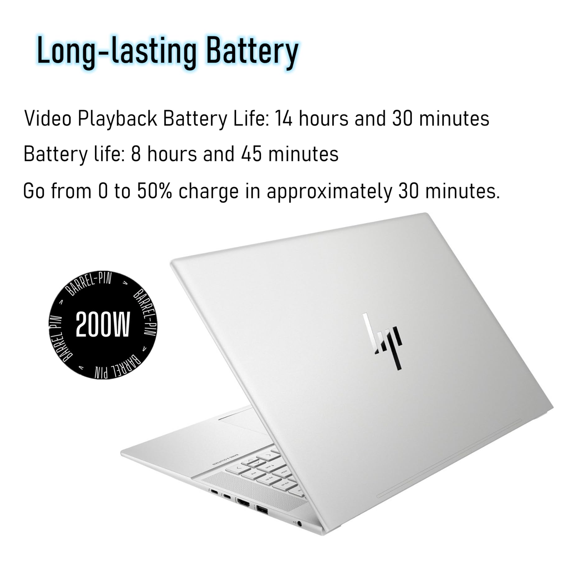 HP - Envy 16" WQXGA 2K Touch-Screen Laptop - Intel Core i9-13900H - NVIDIA GeForce RTX 4060-2 x Thunderbolt (64GB RAM | 2TB PCIe SSD)