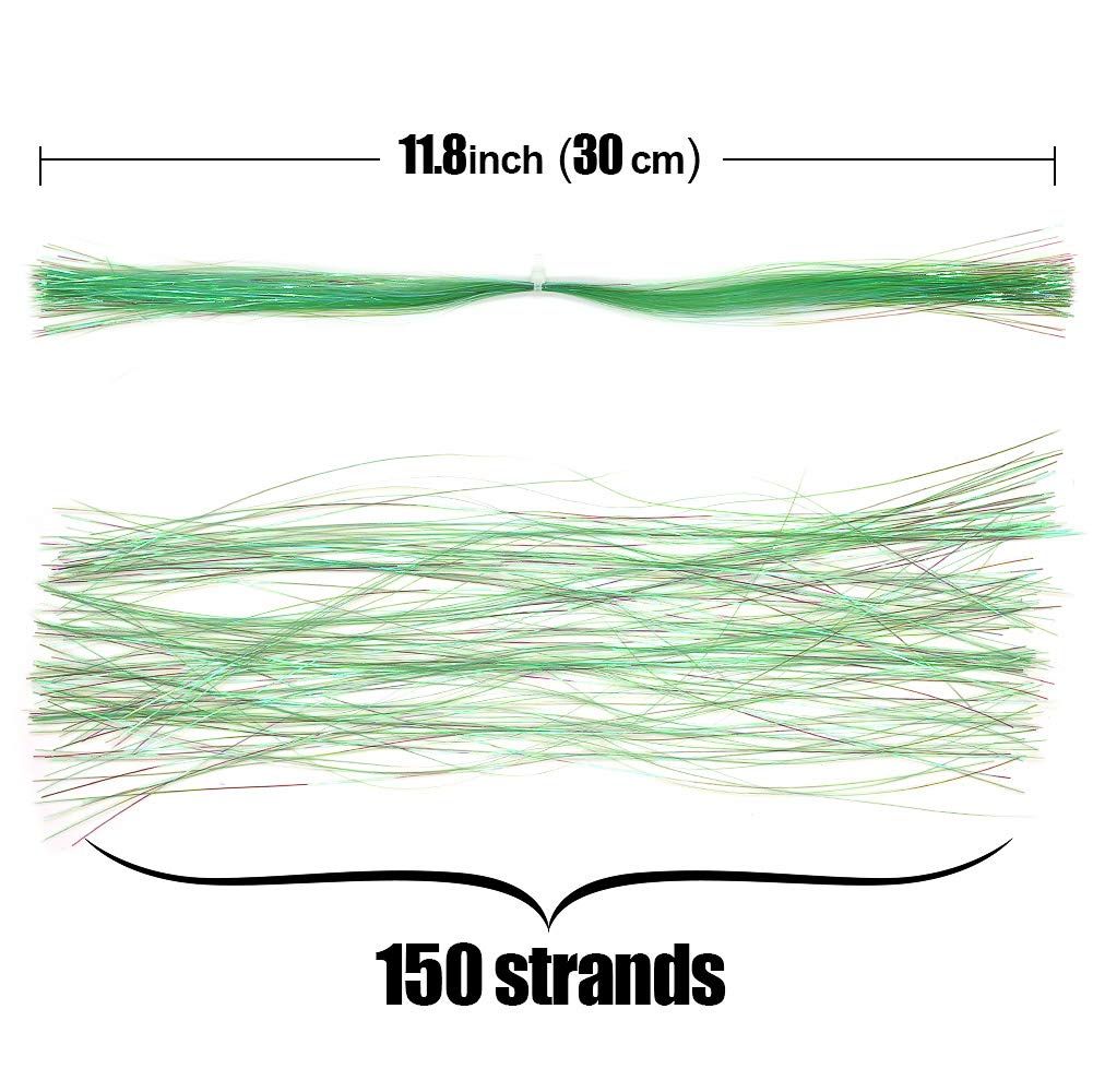 Fly Tying Materials 12 Colors Krystal Flash Ripple Flashabou Flies Fishing Lure Making Supplie