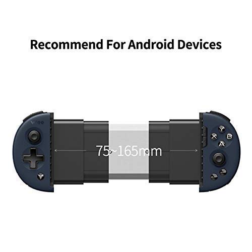 Flydigi Wee2T Mobile Game Controller Telescopic for Android of MOBA Games, Compatible with Mobilephone of 3.5-6.3 Inch (75-165mm). Not Support iOS 13.4 and Above