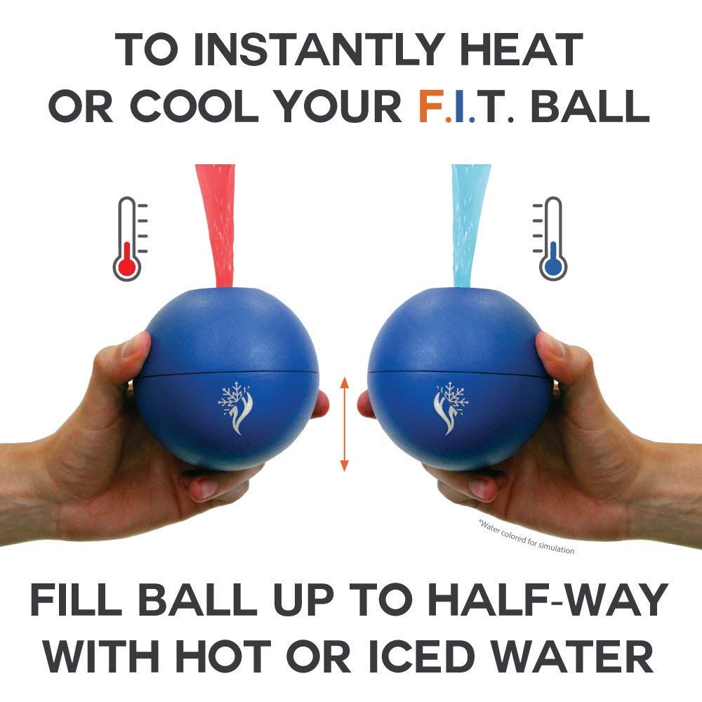 Fire and Ice Therapy F.I.T. F.I.T. Deluxe Roller & Ball