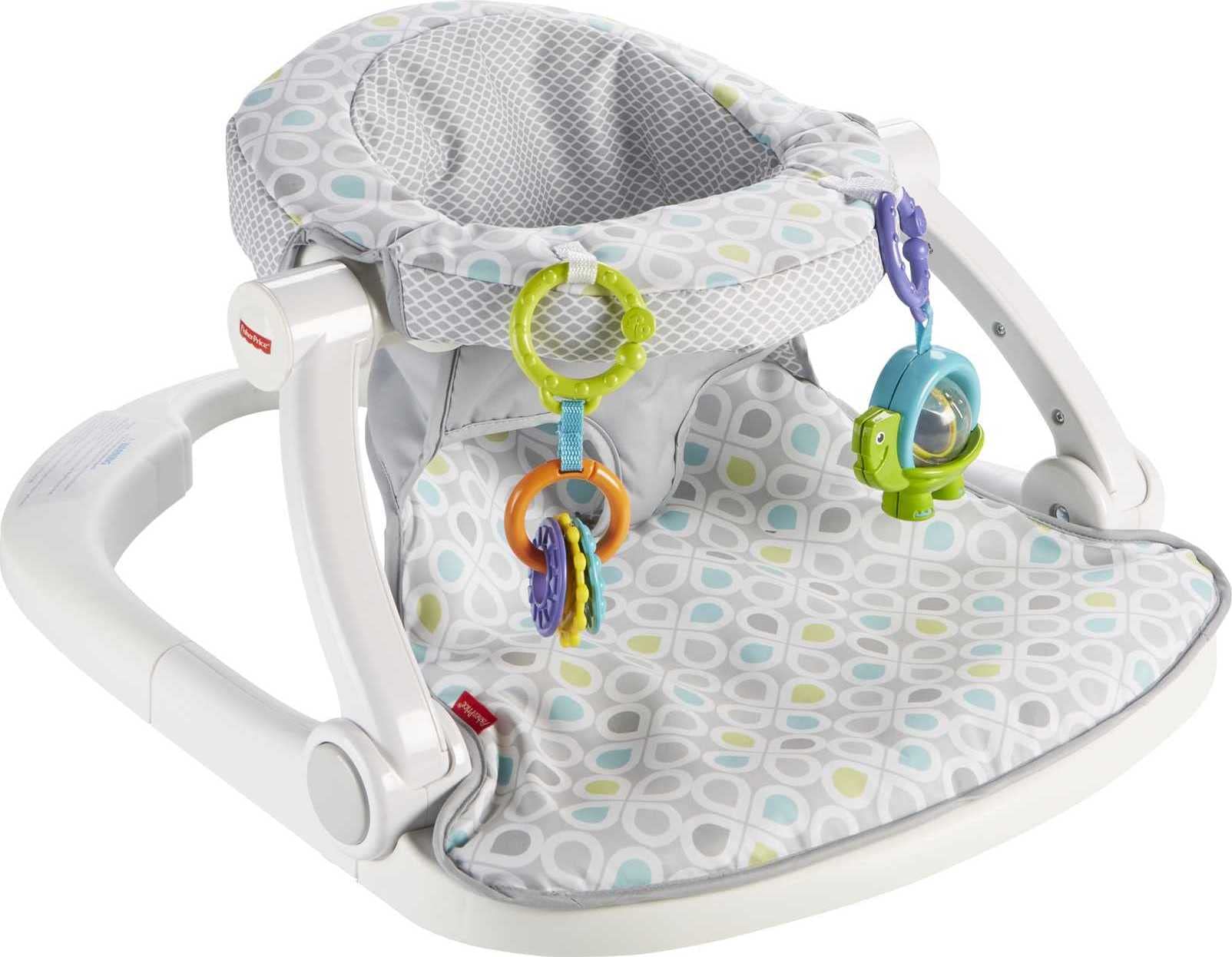 Fisher-Price Baby Bouncer and Portable Chair Set with Toys and Music