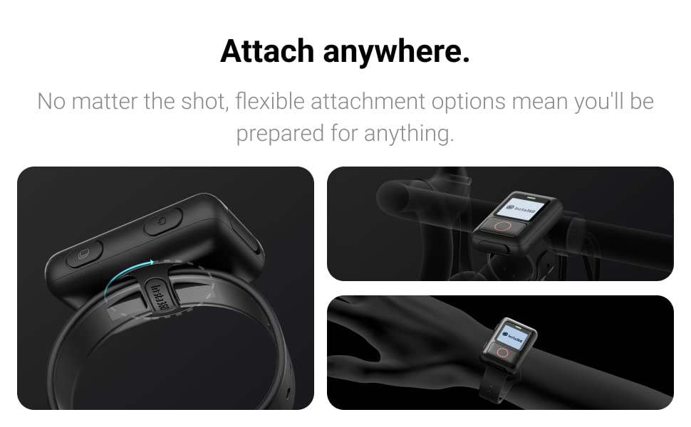 insta360 GPS Action Remote/compatiable with insta360 X3/ ONE X2/ONE RS/ONE R (CINSAAV/A-ALT1)