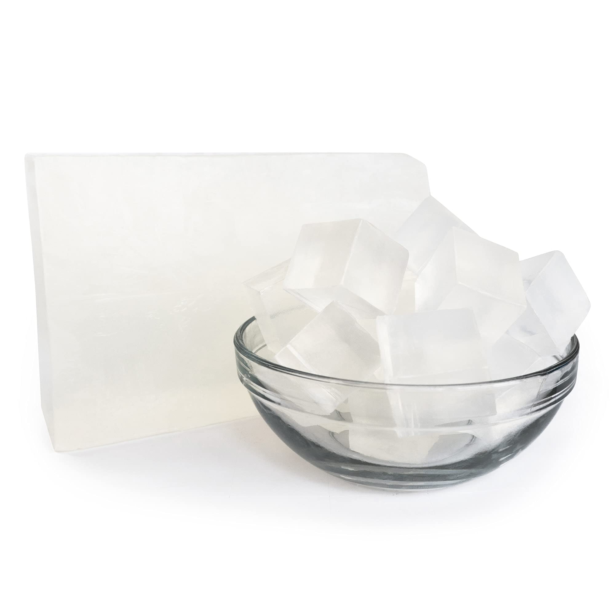 velona 5 LB - Ultra Clear Glycerin Soap Base Melt and Pour | Transparent Natural Bar for The Best Result for Soap Making