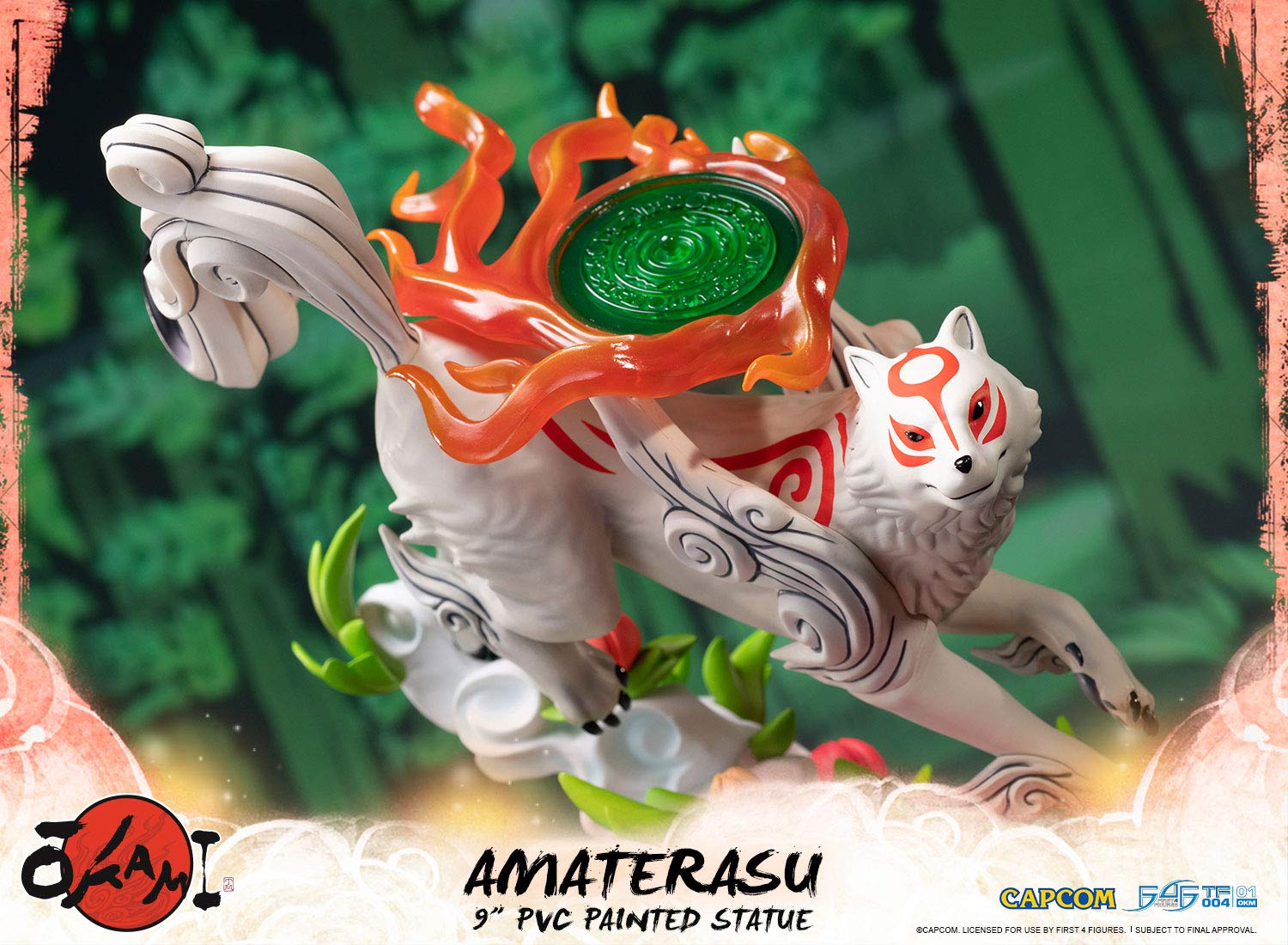 First4Figures 608685 Okami: Amaterasu PVC Collectable Figurine