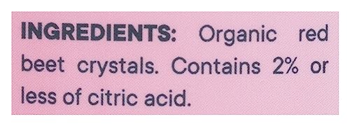 Flora - Organic Red Beet Crystals, Energizing Superfood, Nitric Oxide Booster, Vegan, Equals 5.5 lbs. of Red Beets, Pressed from Fresh Harvested Organic Beets, 7-oz. Powder
