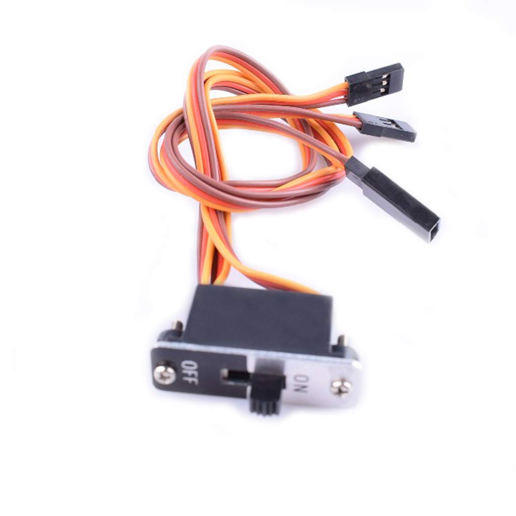 FLASH HOBBY 2pcs JR Heavy Duty RC Aluminum Switch Connectors Accessory for Receiver RC Accessories