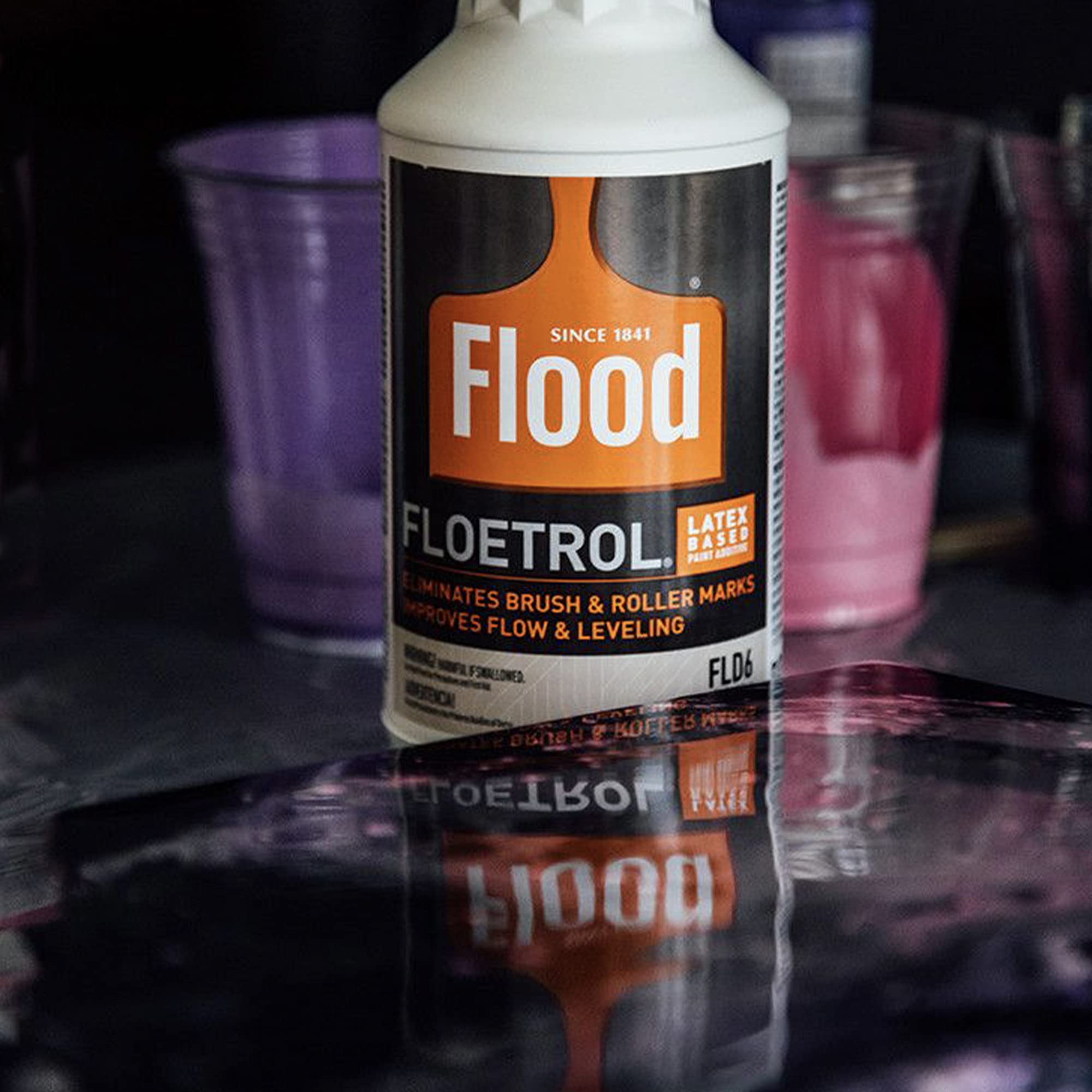 Floetrol Pouring Medium for Acrylic Paint - Flood Floetrol Additive and Pixiss Acrylic Pouring Oil - Perfect Flow 100% Pure High Grade Silicone (100ml/3.3-Ounce)