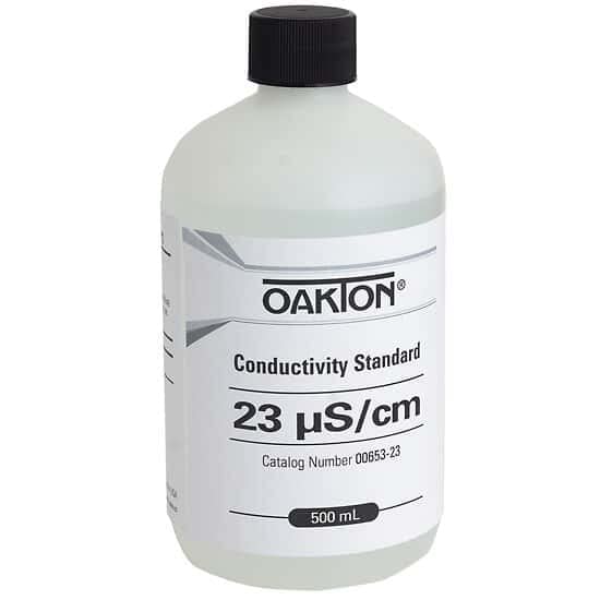Oakton AO-00653-23 Oakton Conductivity and TDS Standard, 23 Μs; 500 mL
