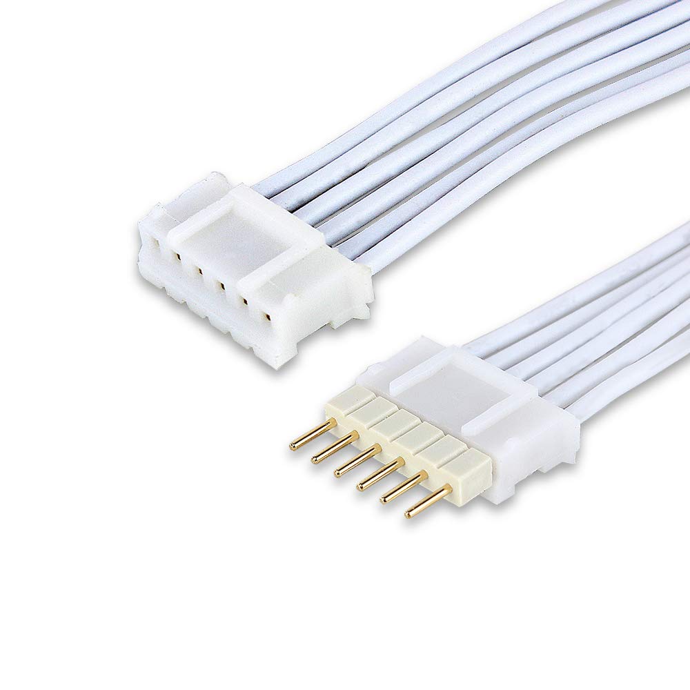 Flexible Corner Connector for Philips Hue Lightstrip V3 Version only (0.2 ft/ 6cm, 5 Pack, White)