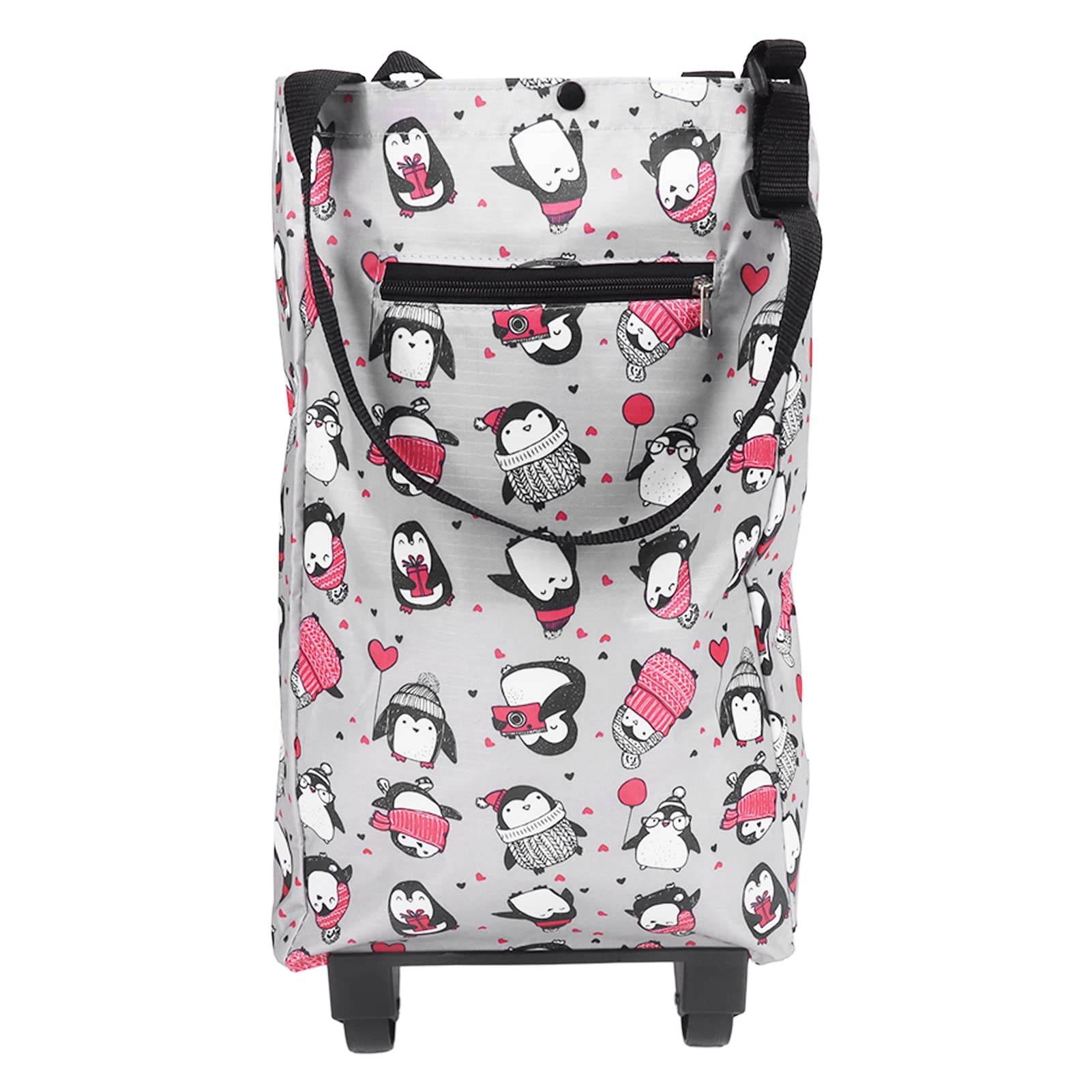 Foldable Cart Elderly Shopping Bag Foldable Shopping Cart for Outdoor Household Shopping Cart Reusable for Outdoors Camping Short Trips