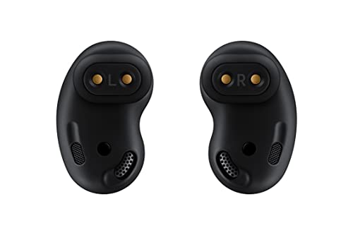 SAMSUNG Galaxy Buds Live, True Wireless Earbuds with Active Noise Cancelling, Microphone, Charging Case for Ear Buds, US Version, Onyx Black (Renewed)