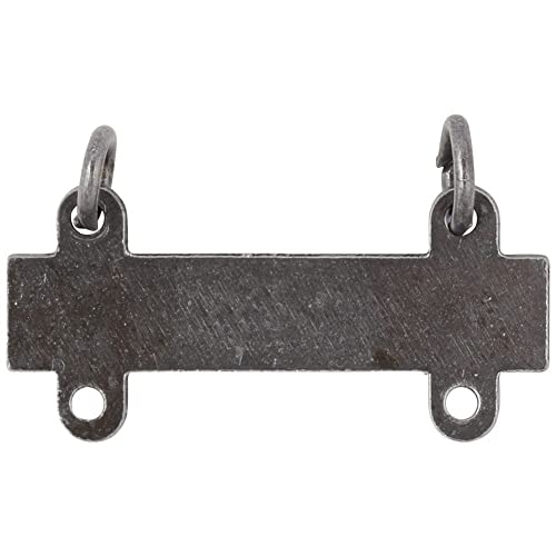 US Army Rifle Qualification Bar Silver Oxide