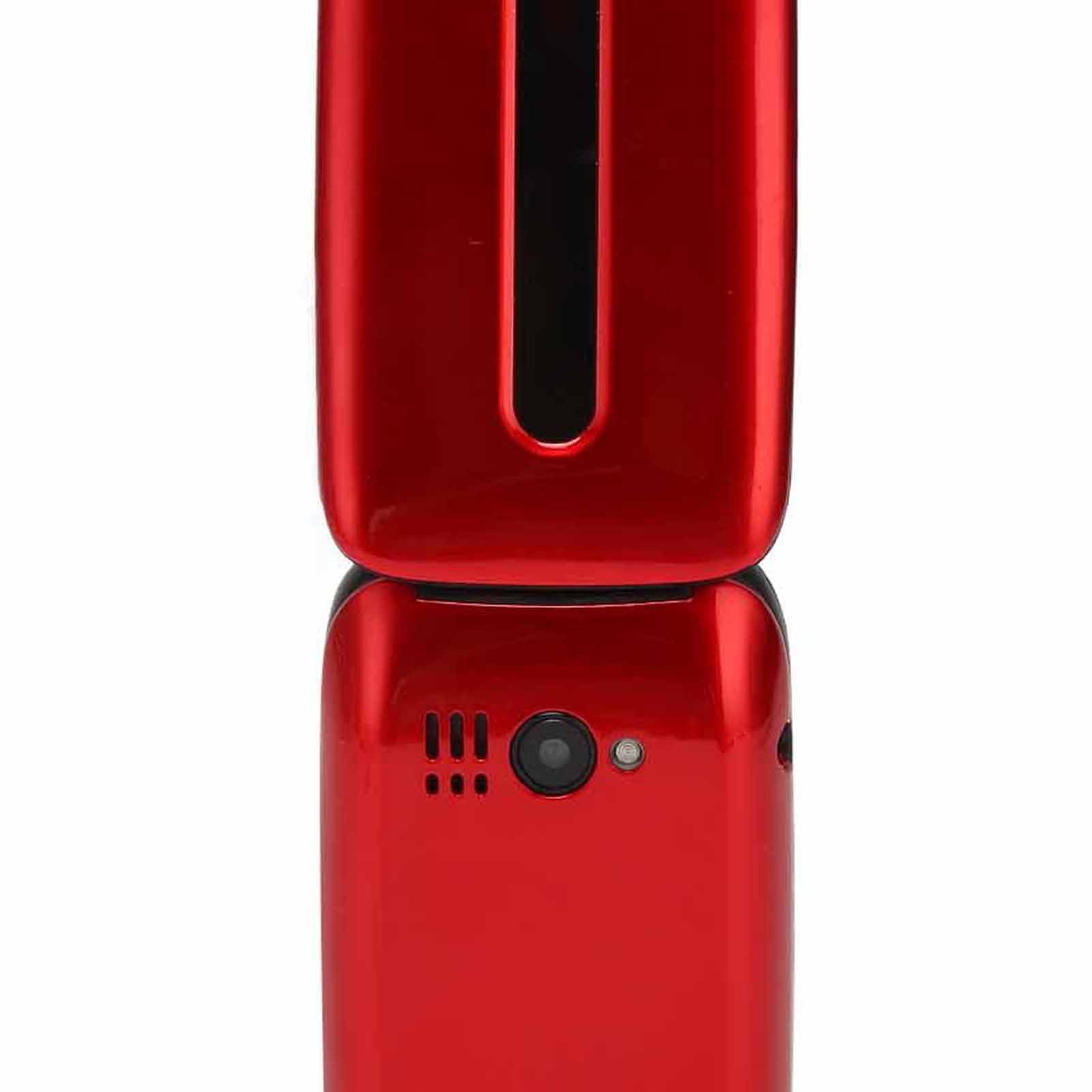 Flip Phone for Seniors 2G, GSM Cell Phone Unlocked, 1.77inch Color Display Screen, Dual SIM Card, 2.8 Inch Screen Big Mobile Phone Support Flashlight Camera MP3,1200mAh High