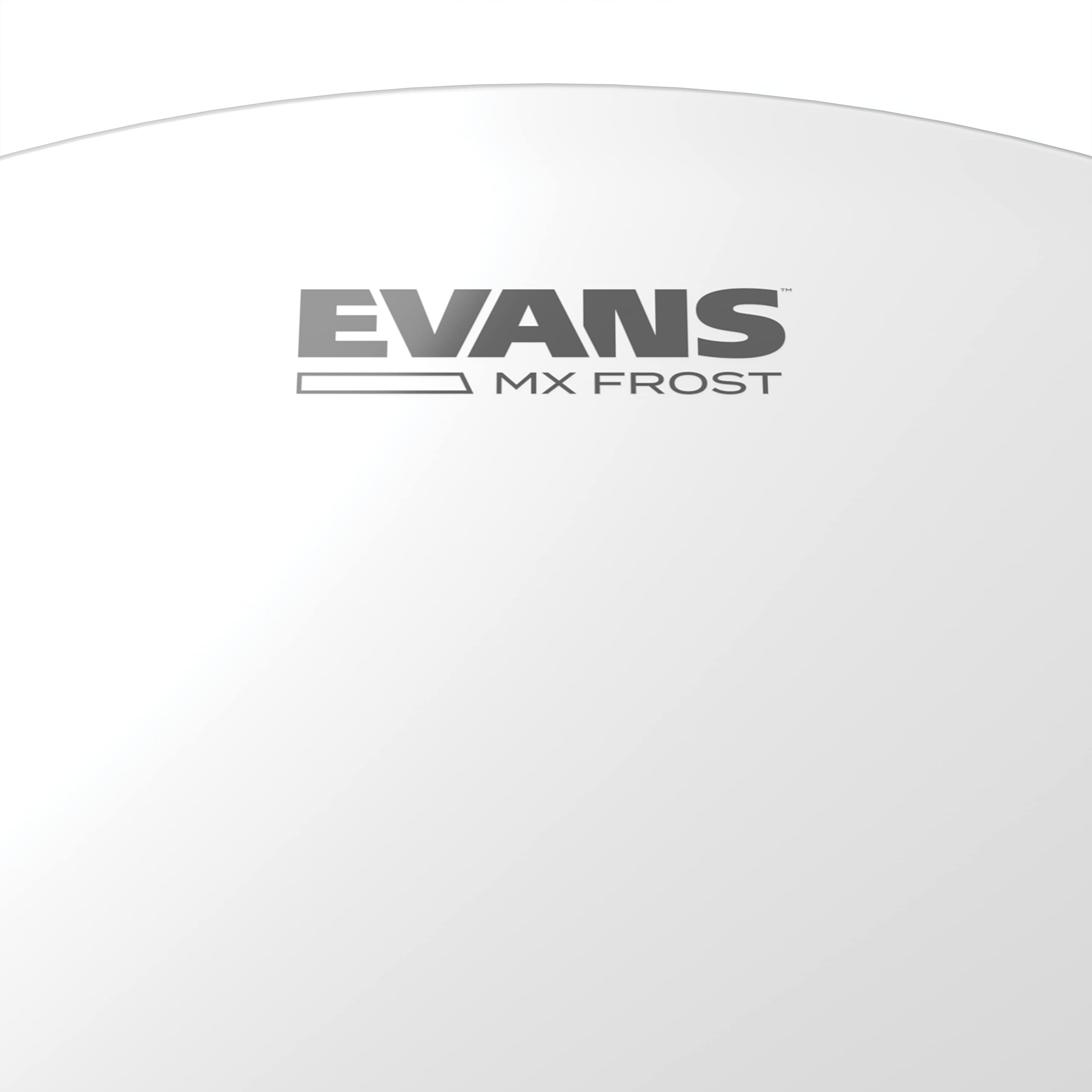 Evans MX Frost Marching Tenor Drum Head, 6 Inch